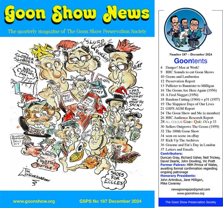 The Goon Show Preservation Society – Over 50 years of bearing a torch ...