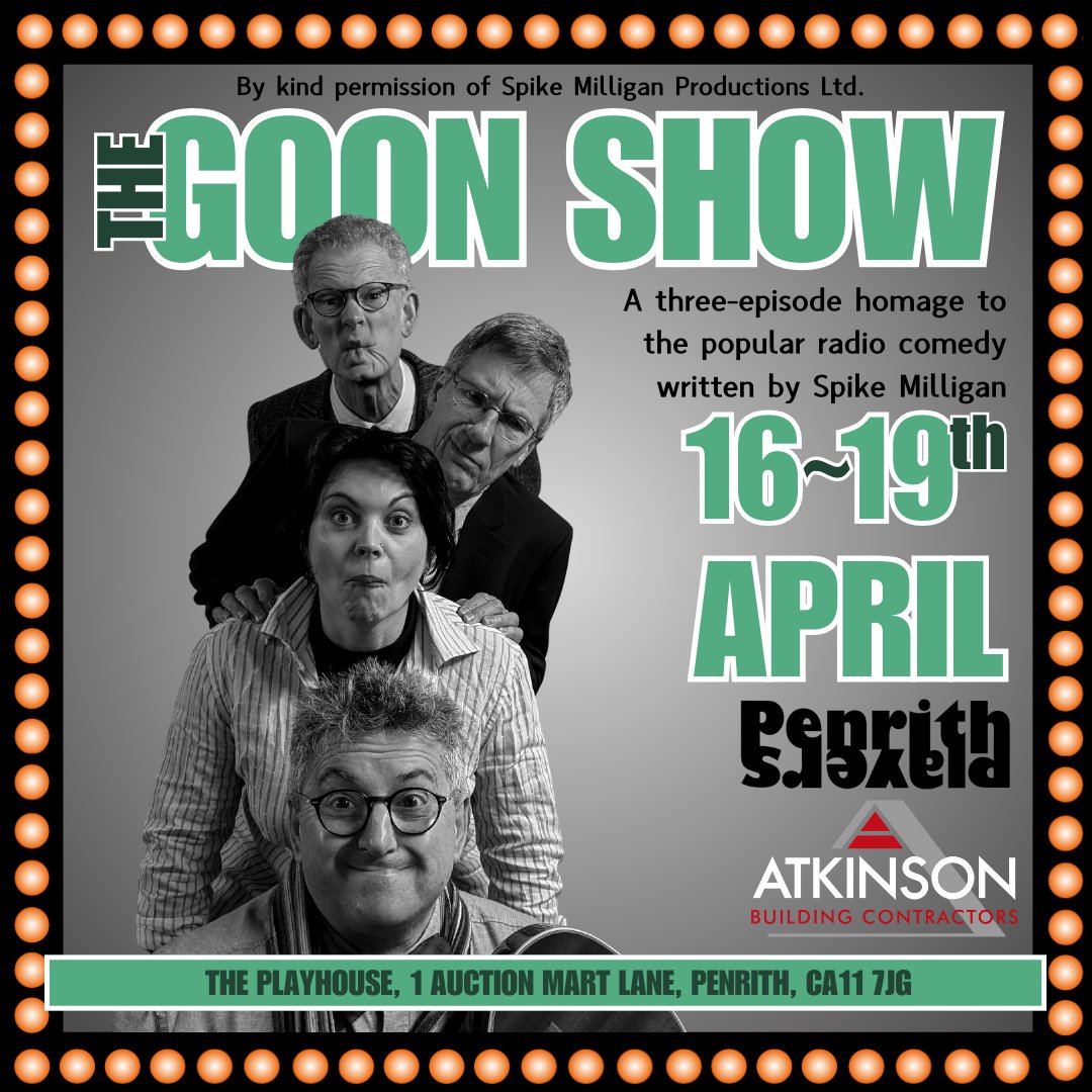 Goon Shows on stage – April 2025 – The Goon Show Preservation Society